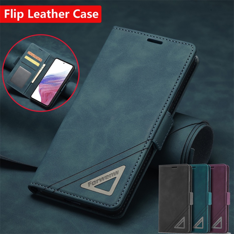 Casing For Samsung Galaxy A13 A23 A33 A53 A73 M23 4G 5G Flip Leather ...
