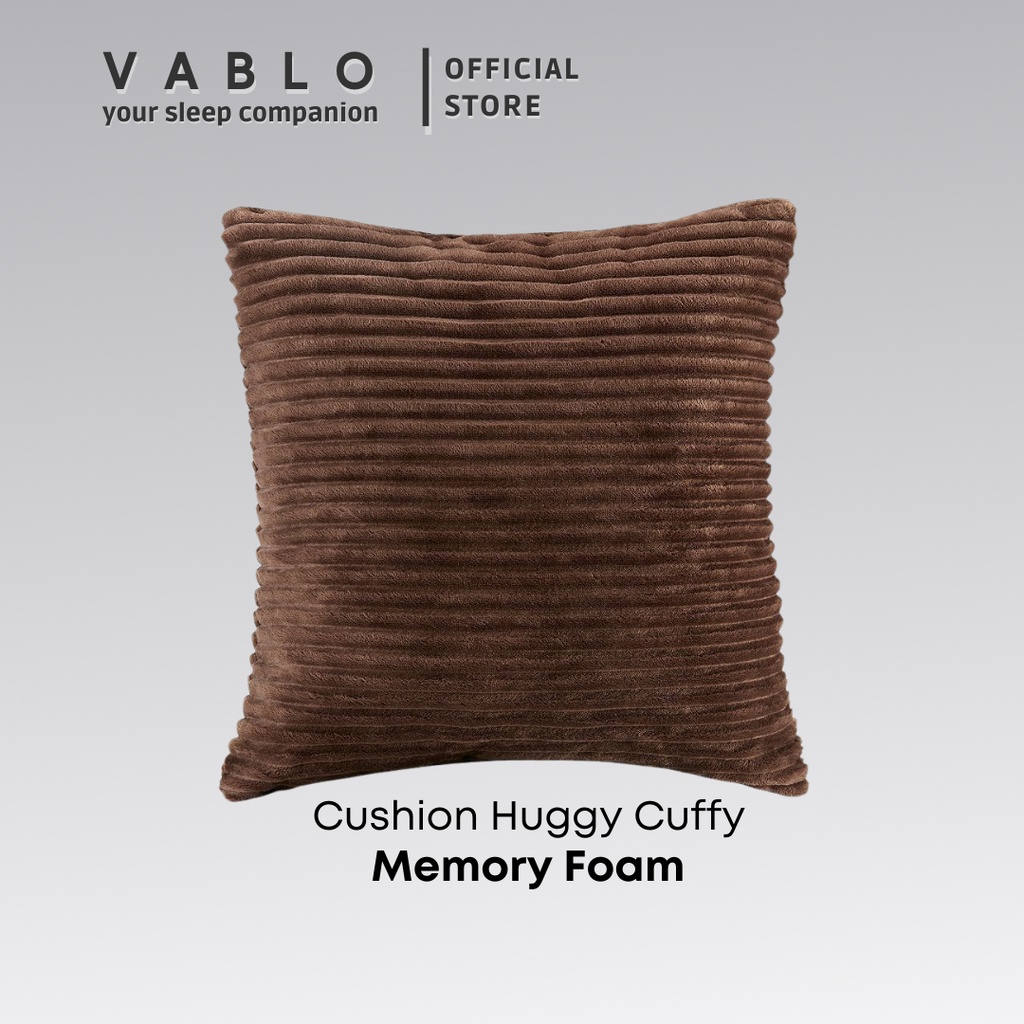 Vablo Huggy Cuffy sofa pillow memory foam - memory foam sofa pillow ...