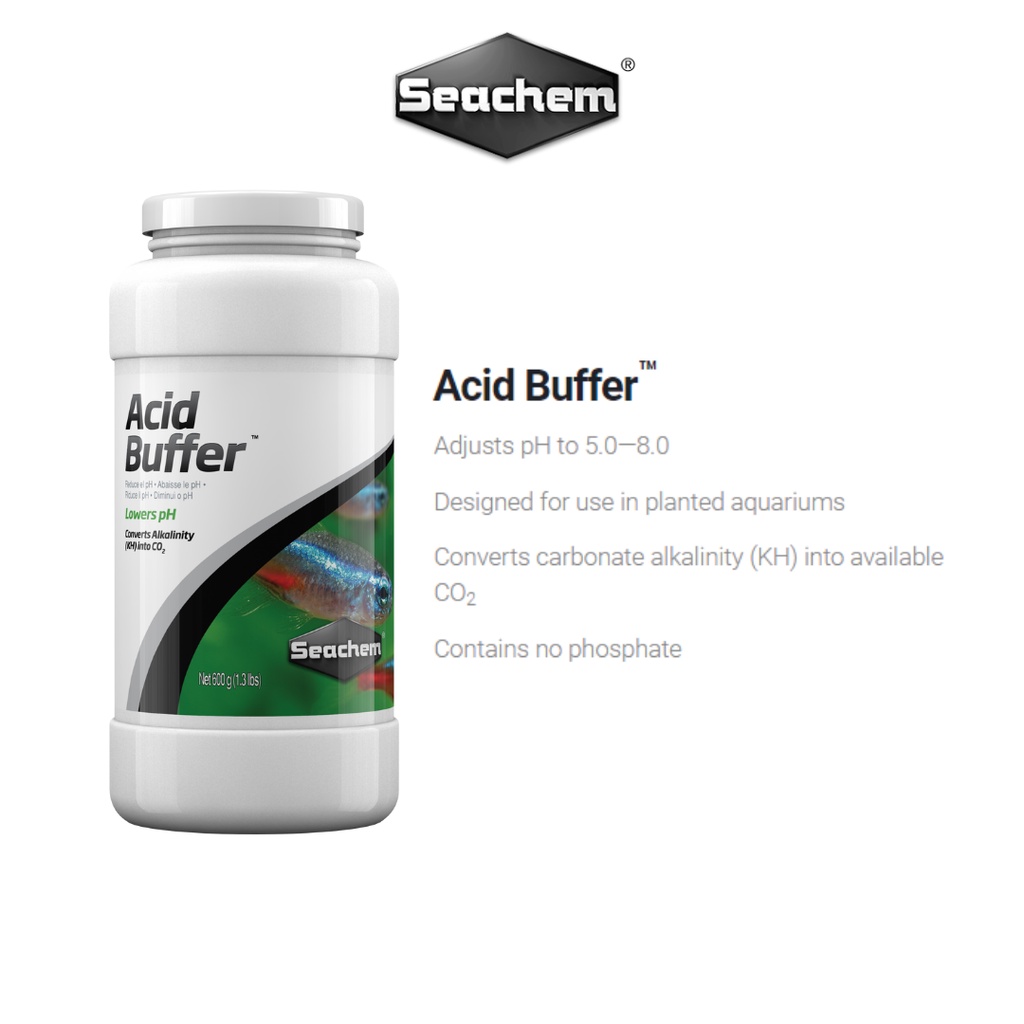 Seachem Acid Buffer 300g or 600g (For Planted Aquariums) | Shopee Philippines