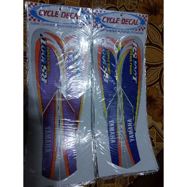 Decals / Tank Sticker - Yamaha RS100 | Shopee Philippines