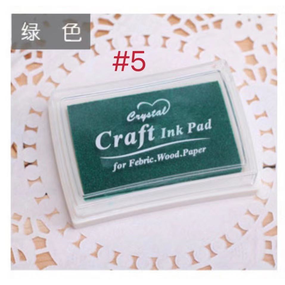 Concave Waist Stamp Pad DIY Seal Finger Painting Hand Book Color Ink ...