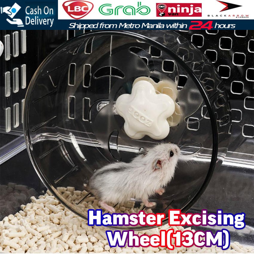 【Fast Delivery】 Hamster Wheel Toys Sports Jogging Wheel Small Pet ...