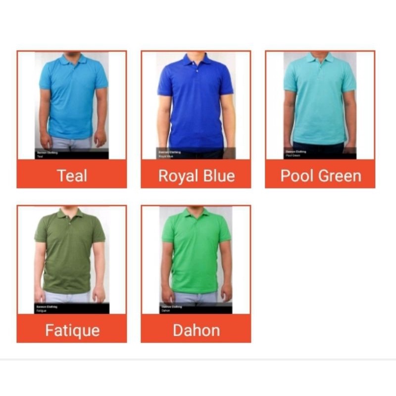 Dannon Mens Polo Shirts Size S to 5XL in 37 colors #4 | Shopee Philippines