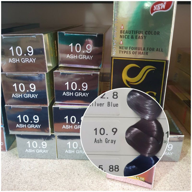 LIGHTNESS / CPS hair colors, 100ml (fashion colors - ash gray, ash ...