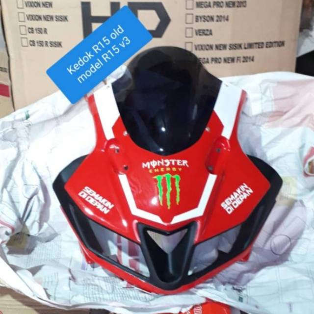 Mask R15 v2 v1 model New R15 V3 Shield R15 Headlamp R15 old Mask R15 ...
