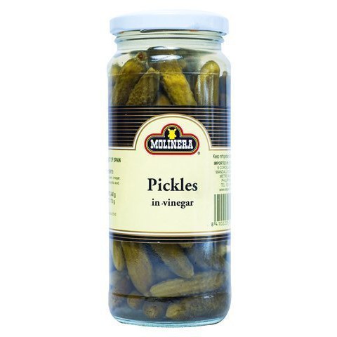 Molinera Pickles In Vinegar - Gherkins From Spain (340g) | Shopee ...