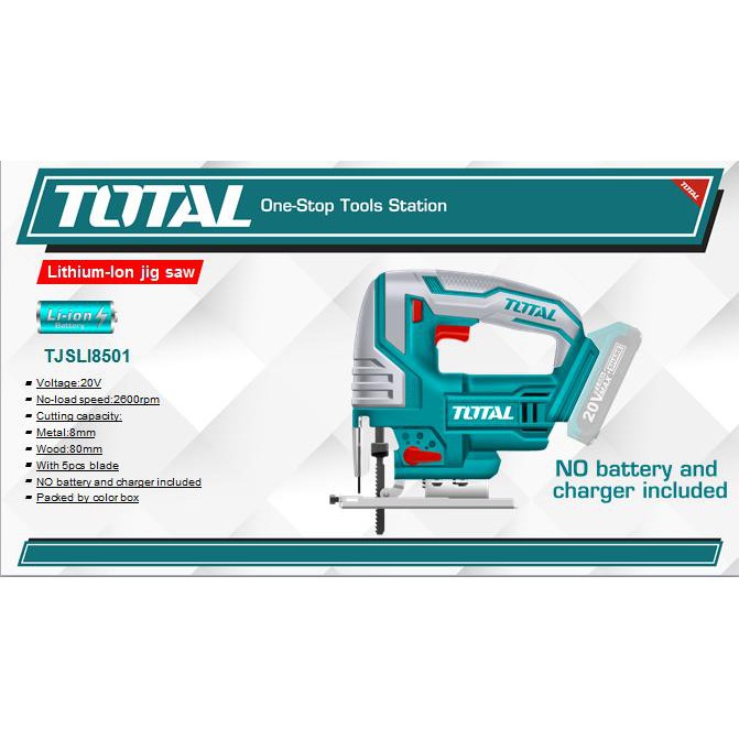 Total Lithium-ion Jig Saw TJSLI8501 (MULISEN SHOP) | Shopee Philippines