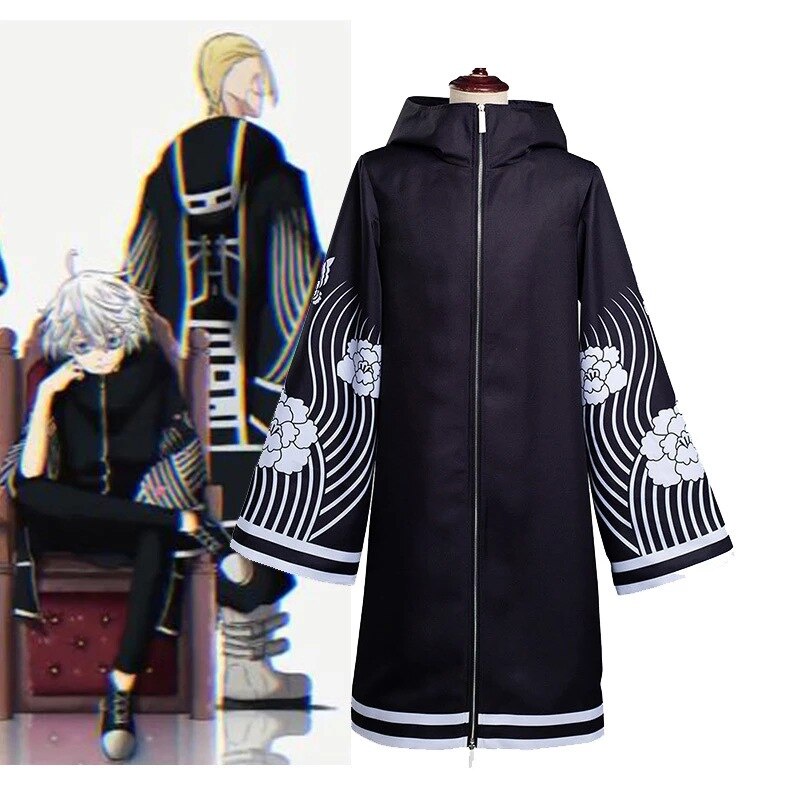 Anime Tokyo Revengers Cosplay Costume Senju Kawaragi Brahman Kimono ...