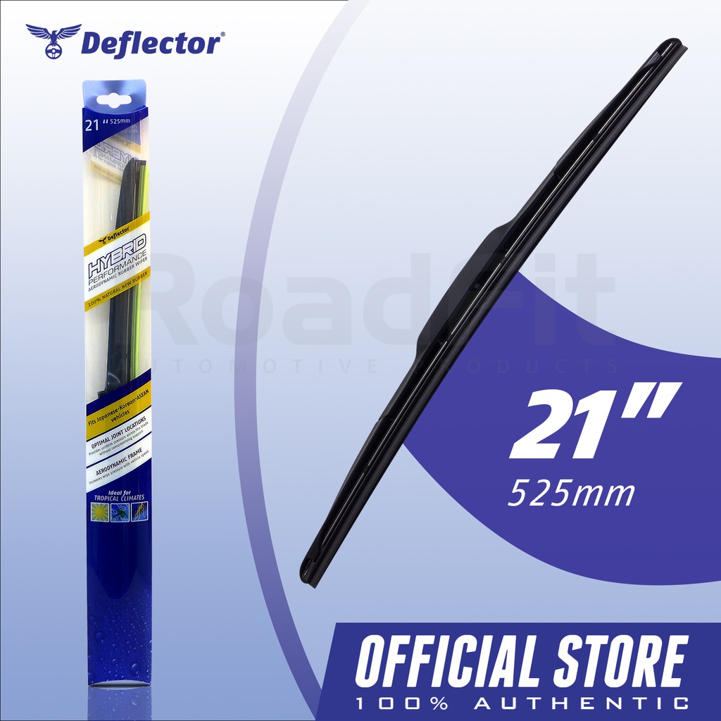 Deflector DHW 171 Series Hybrid Natural Rubber Wiper 21”/525mm DHW-171 ...