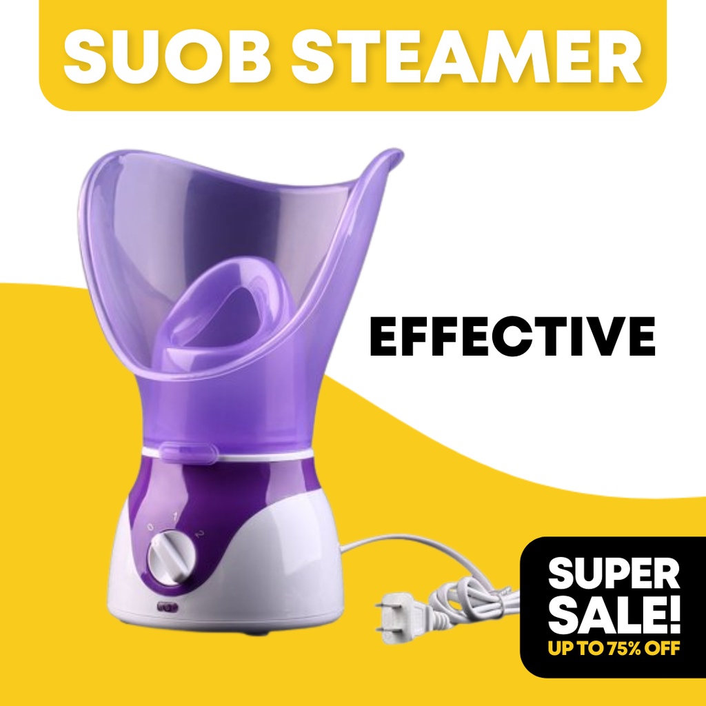 Original Professional Facial and Nasal Steamer SUOB Machine Inhalation ...