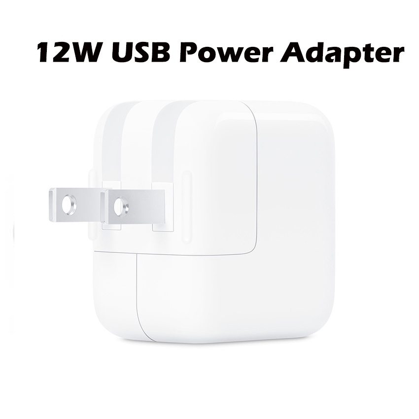 12W USB Power Adapter and Lightning to USB Cable for Apple iPhone iPad ...
