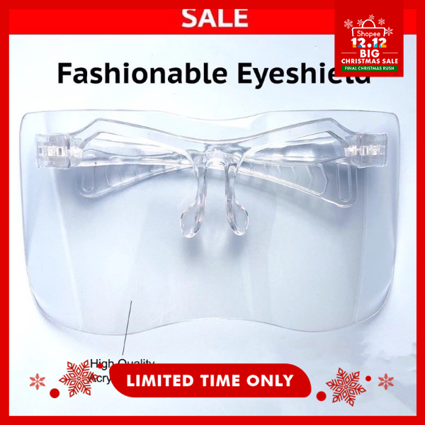 Korean Face Shield Anti-virus Oversized Sun Visor Goggles Female Large ...