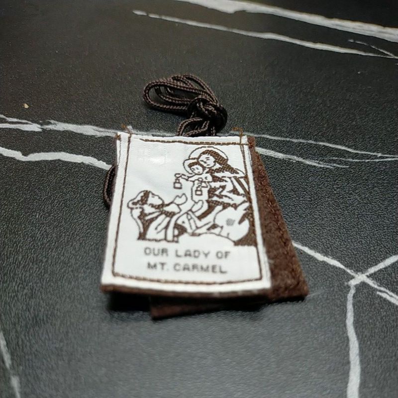 Mt. Carmel Scapular (Wool Cloth) | Shopee Philippines
