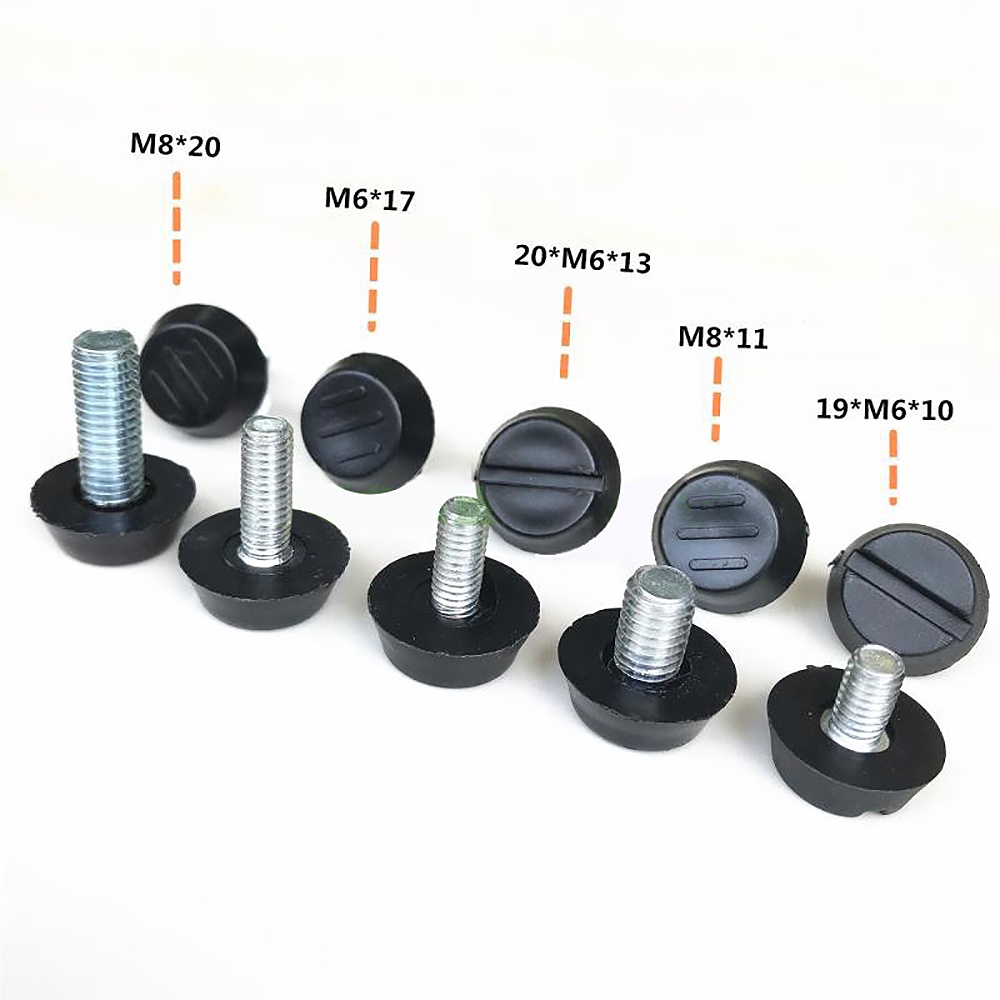 1Pcs 20xM6/M8 Adjustable Feet Screws Sofa Cabinet Screws Cushions ...