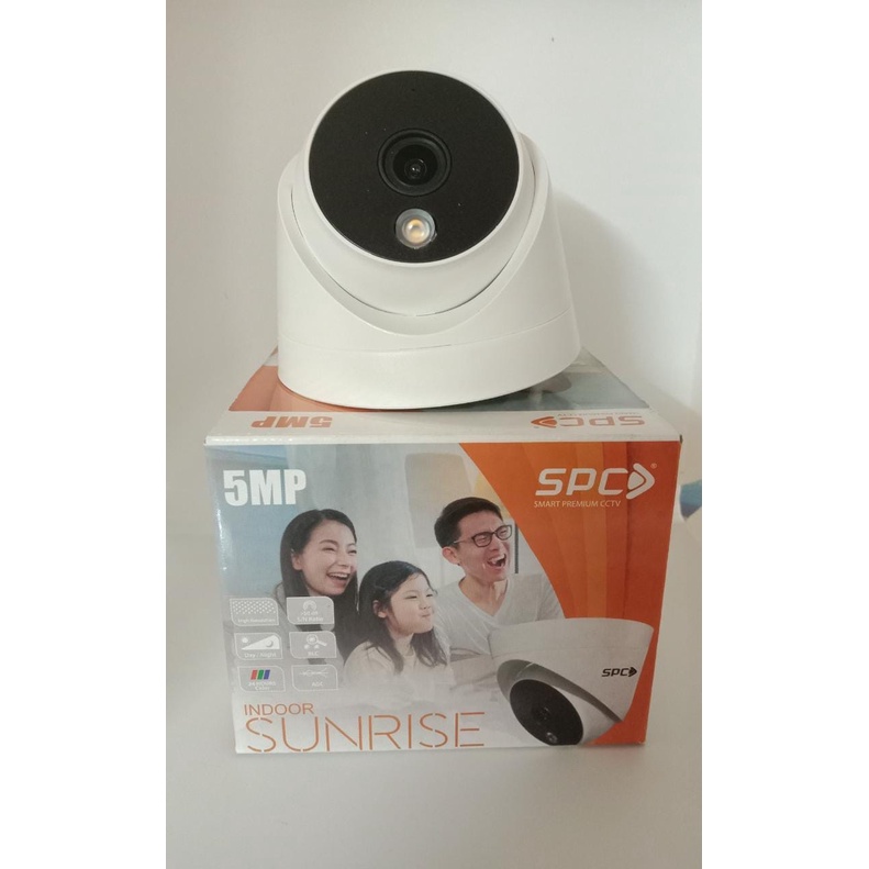 Spc Sunrise Indoor CCTV Camera 5mp, Night Can Be Color (Full Color ...