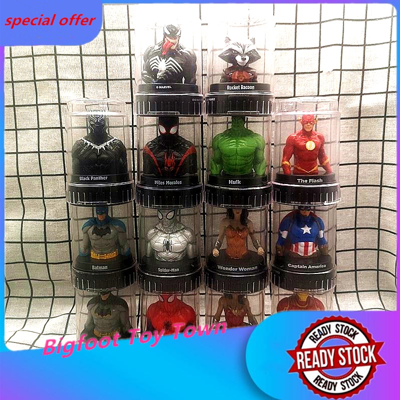 Marvel DC series bust hero statue model.The Avengers's upper body model ...