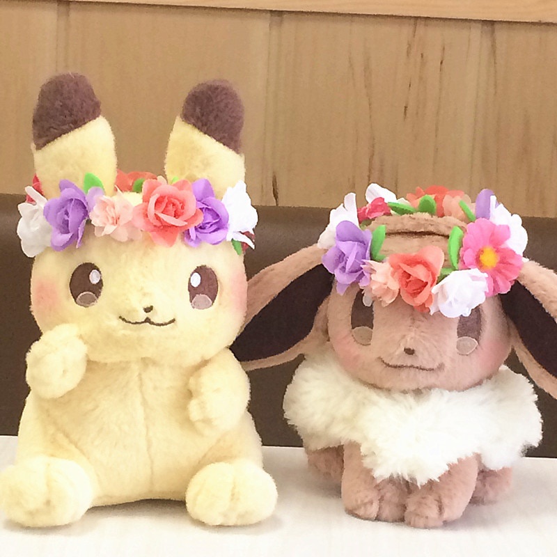 New Authentic Japan Pokemon anime game Pikachu&Eievui's Easter Eevee ...