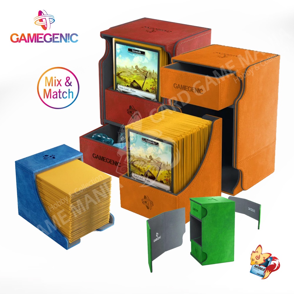 [Gamegenic] [Deck Box] 100+ Watchtower Convertible Card Storage Box ...
