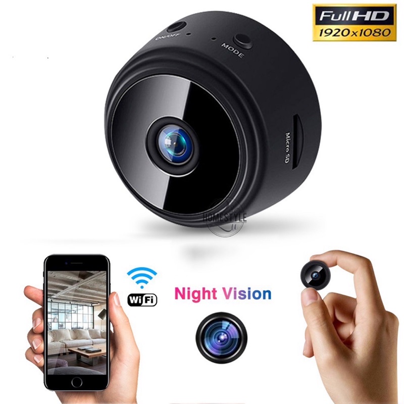 1080P HD A9 Mini Camera Wireless CCTV Wifi security remote control Spy ...