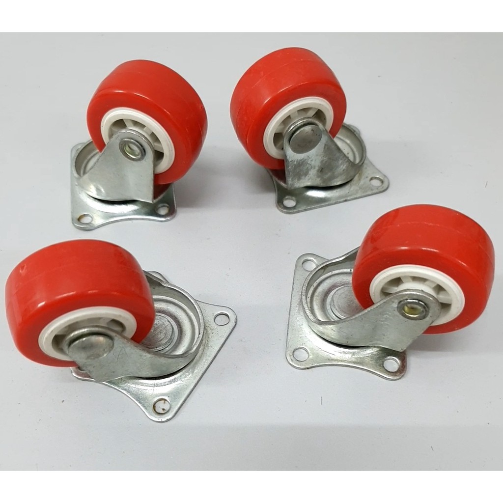[100 % ORIGINAL] LIGHT DUTY CASTER WHEEL 1 1/2' - (1 SETS) | Shopee ...