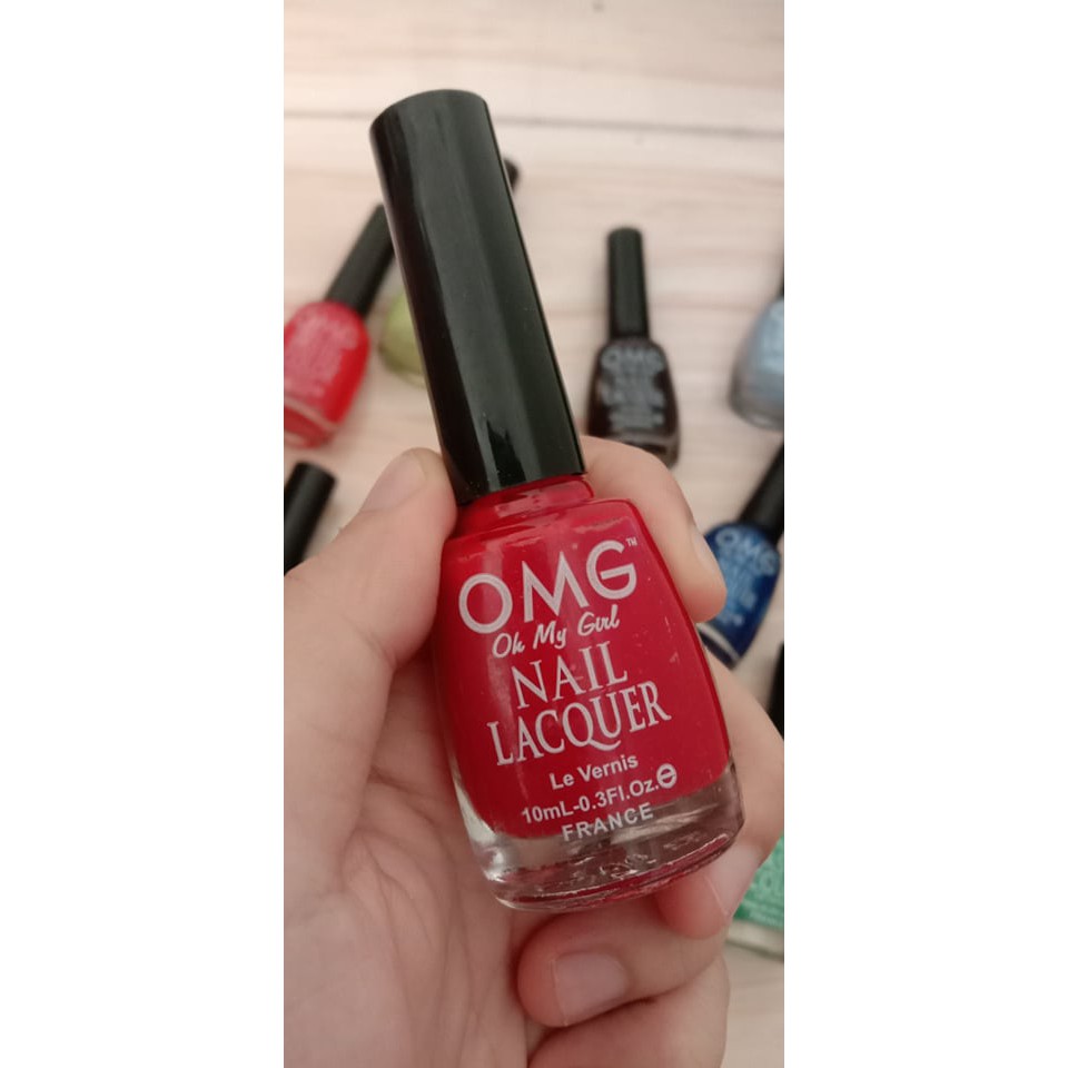 SALE! OMG/RAIN/CARESS Nail Polish Cutics | Shopee Philippines