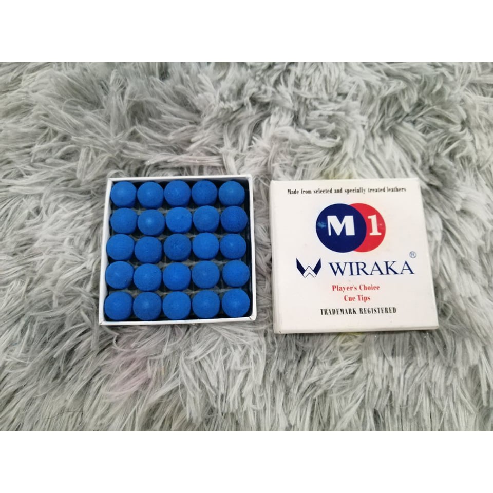10 PCS Wiraka Billiard Cue Tip | Shopee Philippines