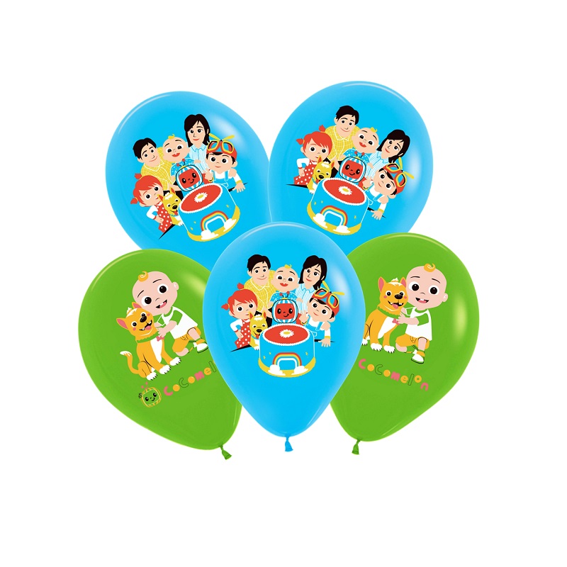 5pcs New Coco -melon Family Ballons Coco melon Theme Party Supply Event ...