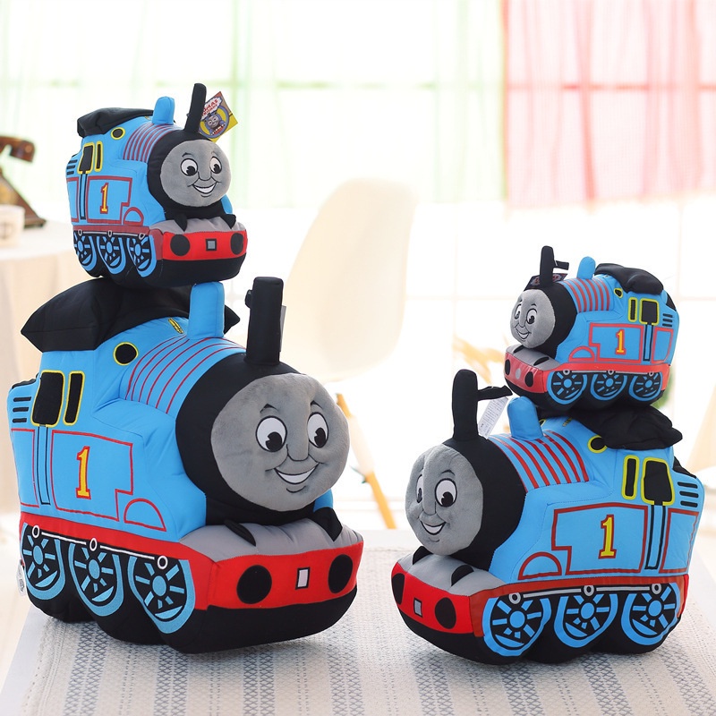Whole Store Plush Toy Thomas Train Doll Music Version Locomotive Pillow ...