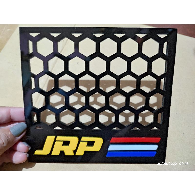 JRP thai Radiator Cover Acrylic boltless honda click v1 v2 v3 nmax v1 ...