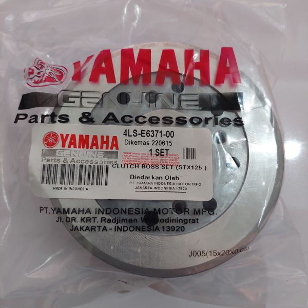 Yamaha STX125 CLUTCH HUB / CLUTCH BOSS / CLUTCH WHEEL SET 4LS-E6371-00 ...