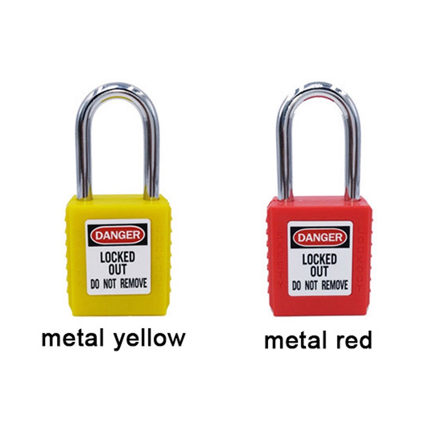 LOTO Padlock 38mm Lockout Tagout Lock Insulation Safety for Machinery ...