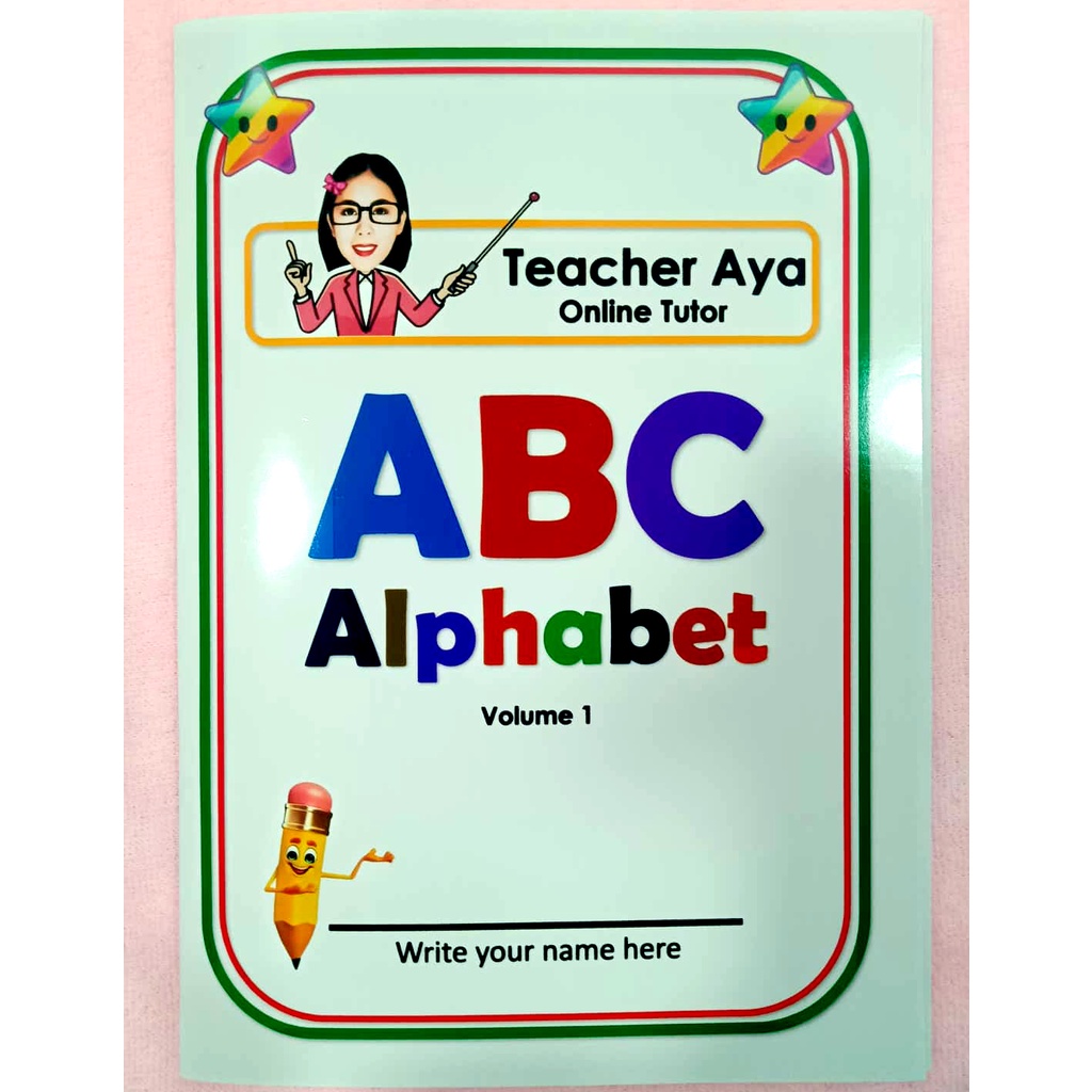 Teacher Aya's Booklet - ABC Alphabet, ABAKADA, English Sentences, Sight ...