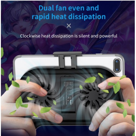 Baseus Mobile Phone Game Handle Holder Radiator with Cooling Fan Built ...