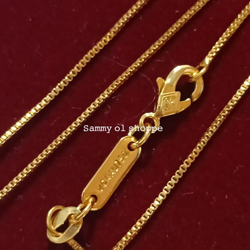 SOS vca chain au750 with serial and vca engraved authentic quality ...