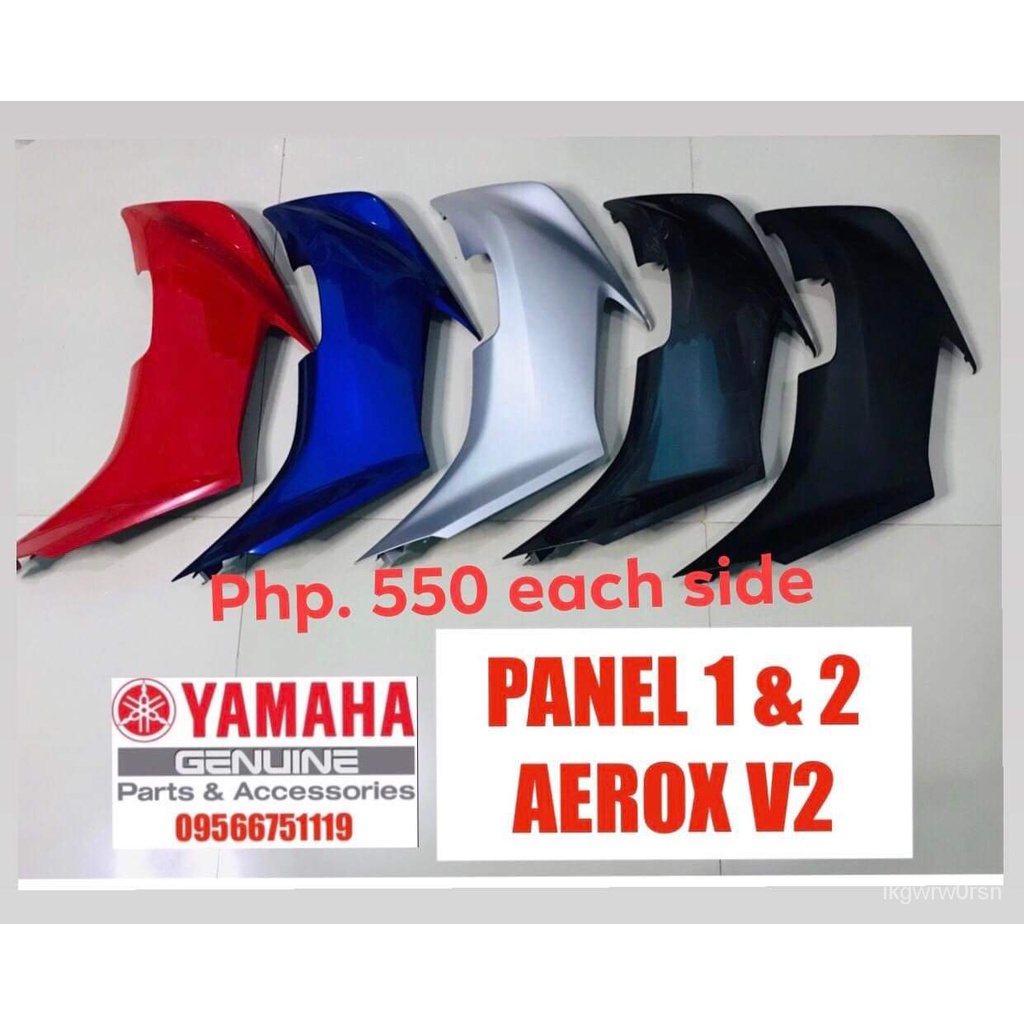 PANEL 1 and 2/ COWLING/ SIDE PANEL/ AEROX V2/ YAMAHA GENUINE | Shopee ...