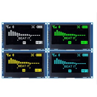 2.4" 2.42 inch 128x64 OLED LCD Display Module SSD1309 12864 7 Pin SPI ...