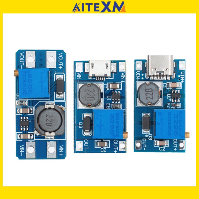 MT3608 2A Max DC-DC Step Up Power Module Booster Power Module | Shopee Philippines