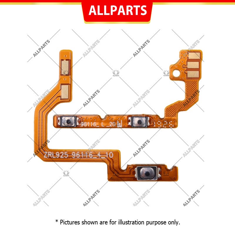 Allparts Power Button & Volume Button Flex Cable For Galaxy A10s A107f ...