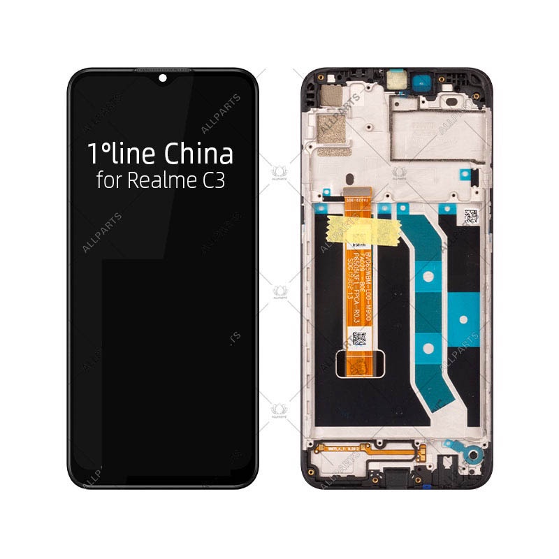 Allparts 6.5 Inch Ips Display For Oppo Realme C3 Lcd Touch Screen ...