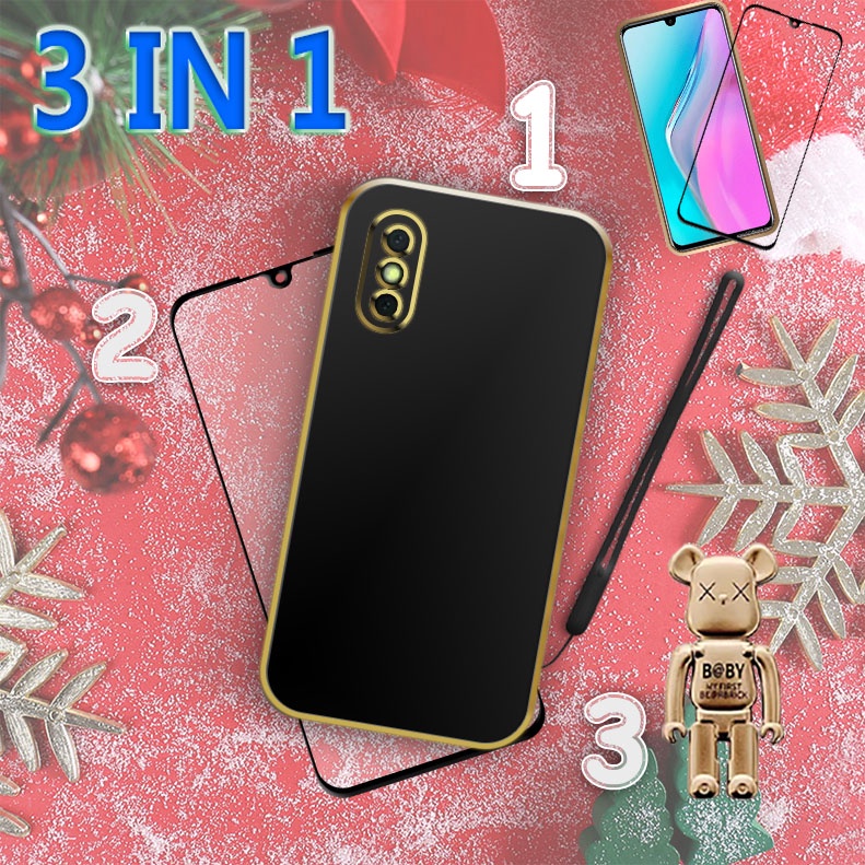 3 IN 1 For Cherry Mobile Flare S8 Lite Golden Electroplated Lanyard ...
