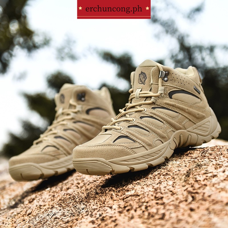 COD Mens Low Cut Tactical Boots Outdoor Combat Boots Men Shoes | Shopee ...