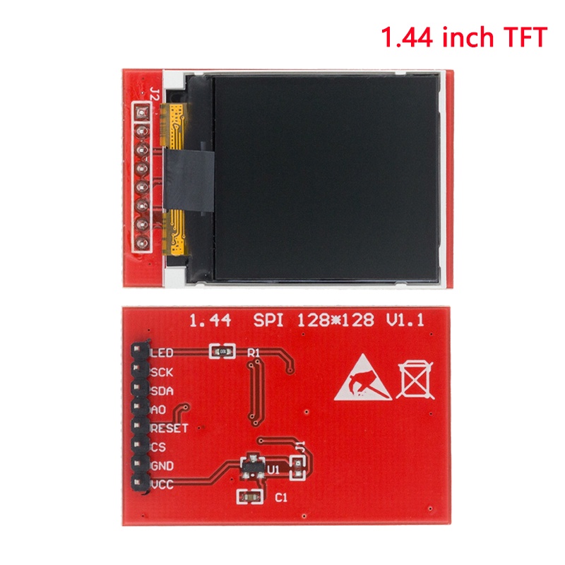TFT Display 0.96/1.3/1.44/1.77/1.8/2.4/2.8 inch IPS 7P SPI HD 65K TFT ...