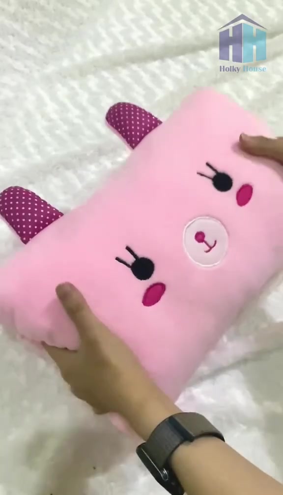 Pink Rabbit Hand Warmer Pillow (Weak Hero Class) | Shopee Philippines