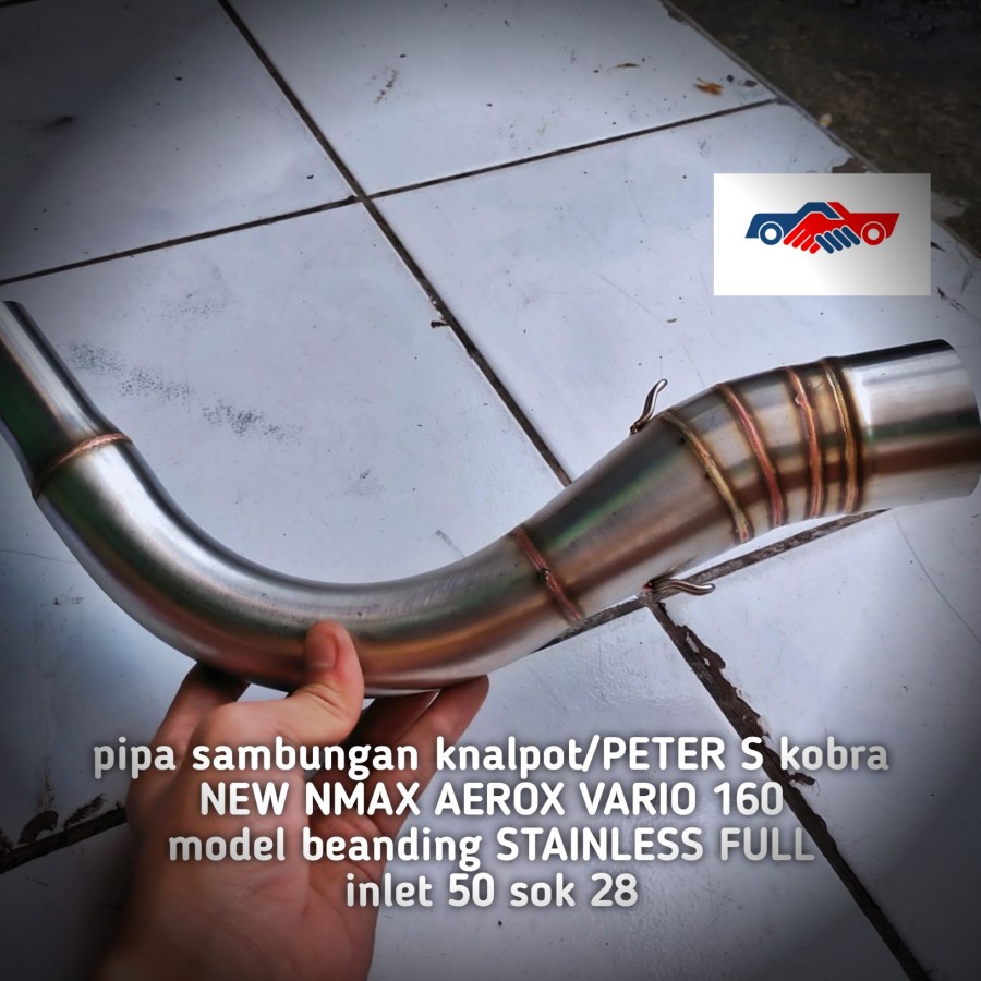 NEW VARIO 160 AEROX NEW NMAX SATRIA FU exhaust pipe bending full ...