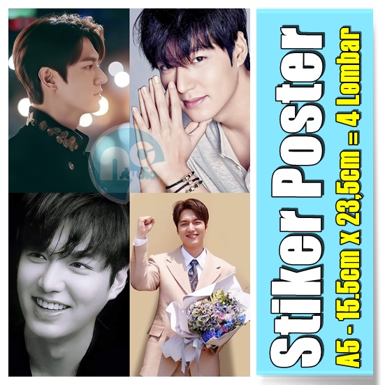 Poster Sticker Lee Min Ho Hoo Korea Actor drama Sticker Room Wall ...