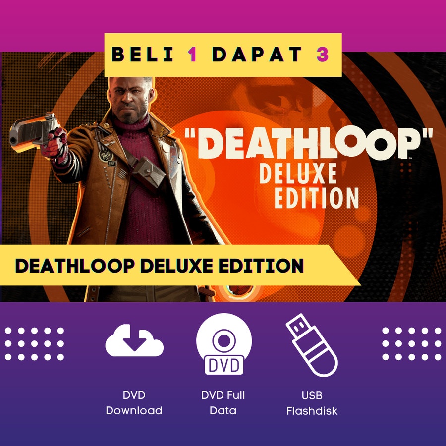 Deathloop - Deluxe | Original PC games | Shopee Philippines