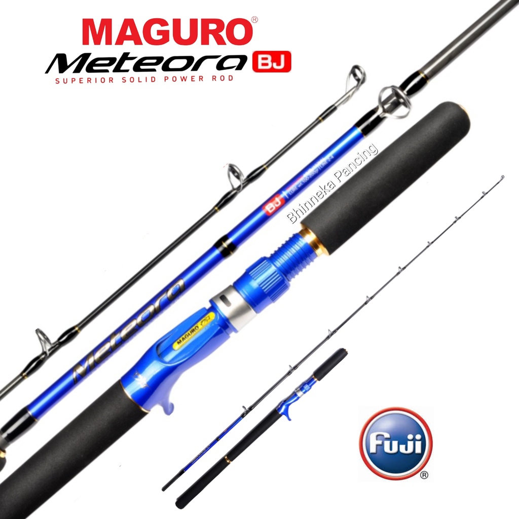 Maguro METEORA BJ. Rod | Overhead | Solid | Fuji | Featured Fishing ...