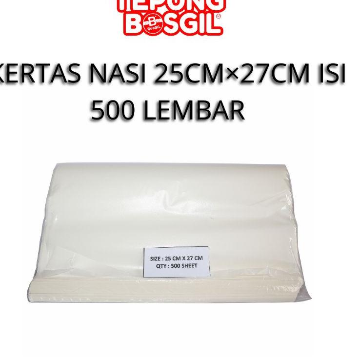 Rice Paper Size 25cmx27cm Contains 500 Sheets | Shopee Philippines