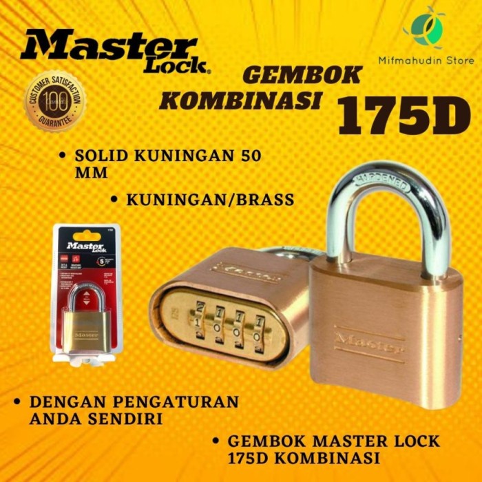 Masterlock padlock 175D 50mm | Shopee Philippines