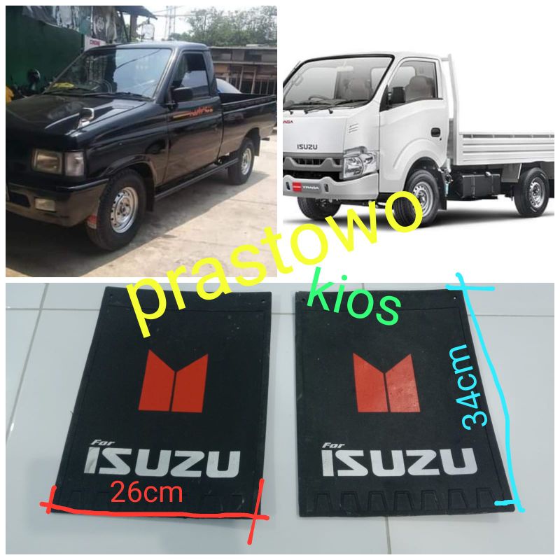 Mud flap wheel mudguard Isuzu panther traga elf pickup box | Shopee ...
